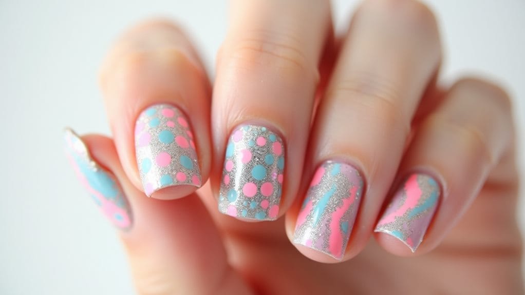 DIY Nail Art: Simple Designs Using Household Items - Nail Arts Queen